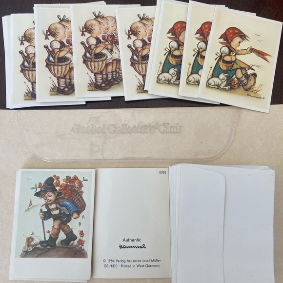 Hummel | Office | Collectors Hummel Miniature 984 Greeting Cards | Poshmark